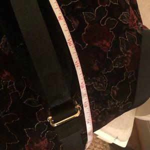 La Diva | Bags | Floral Black Backpack | Poshmark
